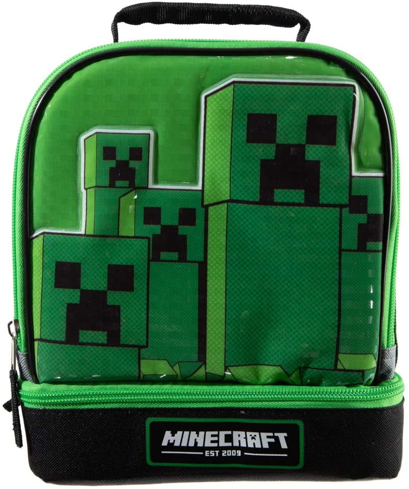 Minecraft Creeper Insulated Lunch Box | Walmart Canada