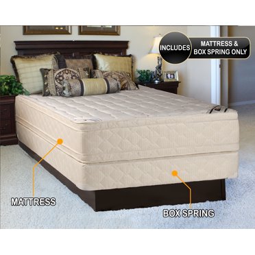 "Dream Solutions Legacy Medium Firm Full Size (54""x75""x7"") Innerspring Mattress and Box ...
