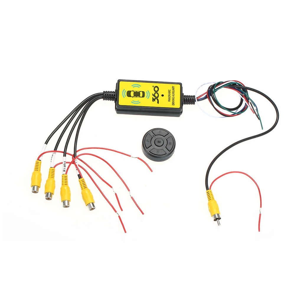 BrowQuartz Universal 4 Ways Camera Switcher Vehicle Right Panoramic ...