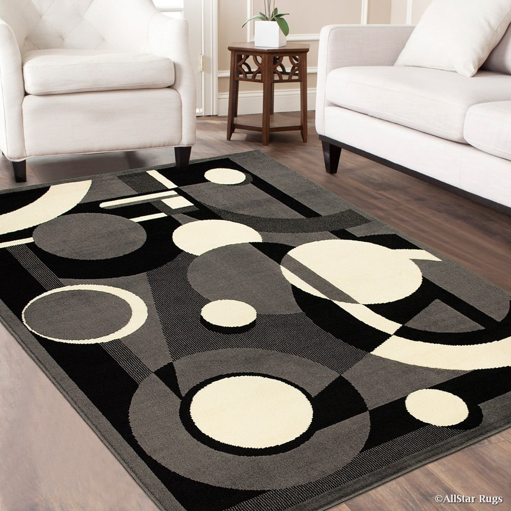 Allstar Grey Area Rug. Contemporary. Abstract. Traditional. Geometric ...