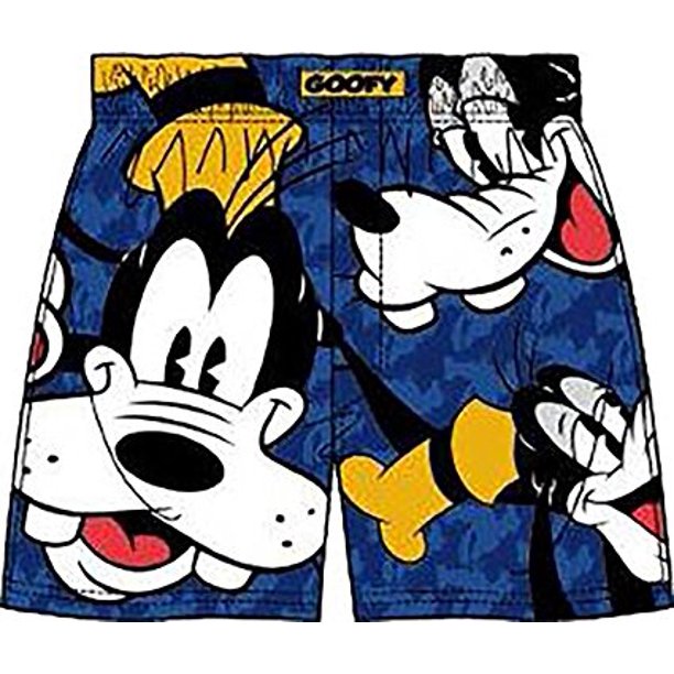 Disney - [P] Disney Goofy Boxer All Over Print Adult Mens Royal Blue ...