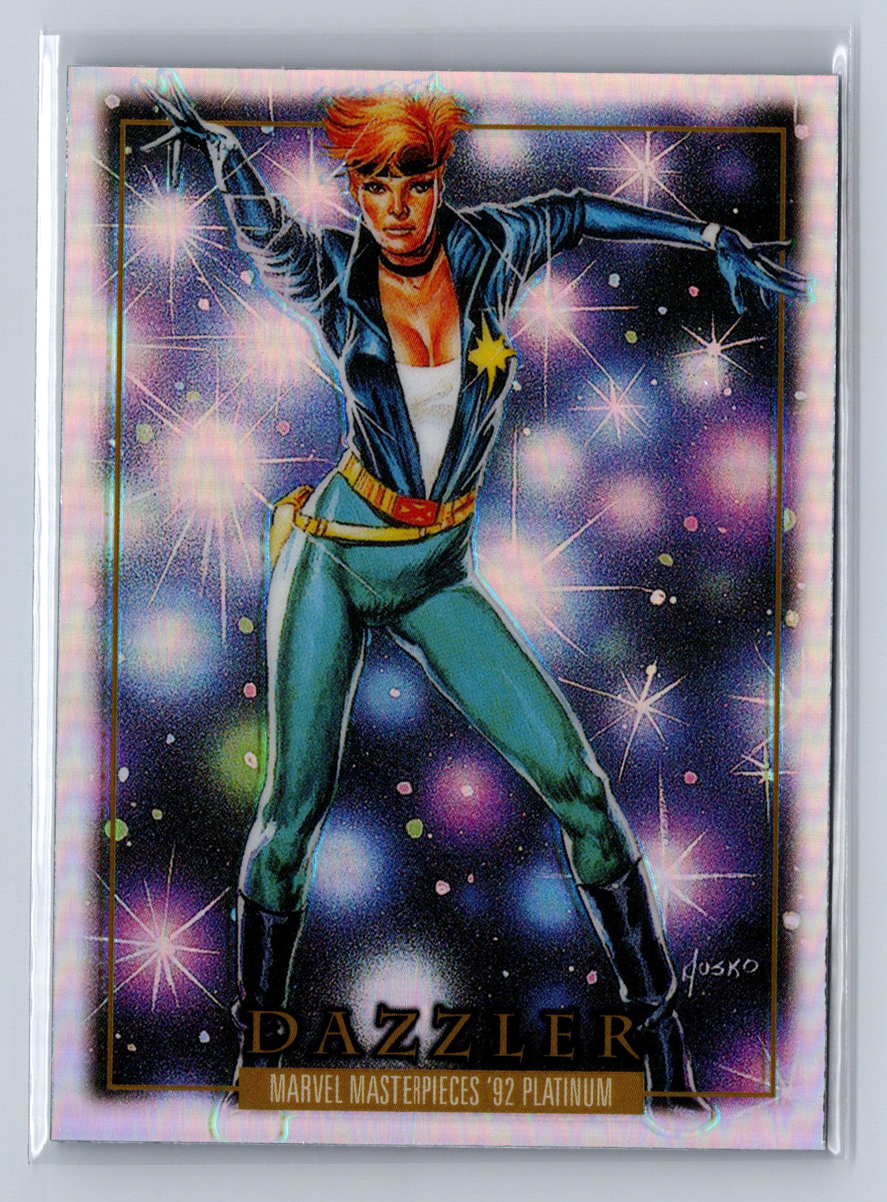 2024 Marvel Masterpieces '92 Platinum Dazzler #20 - Walmart.com