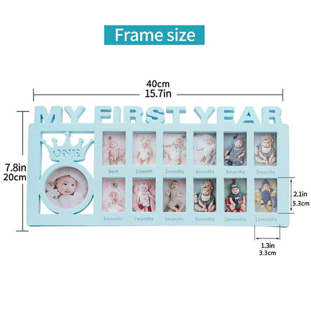 Keepsake Picture Frames,My First Year Picture Memories Photo Frame My ...