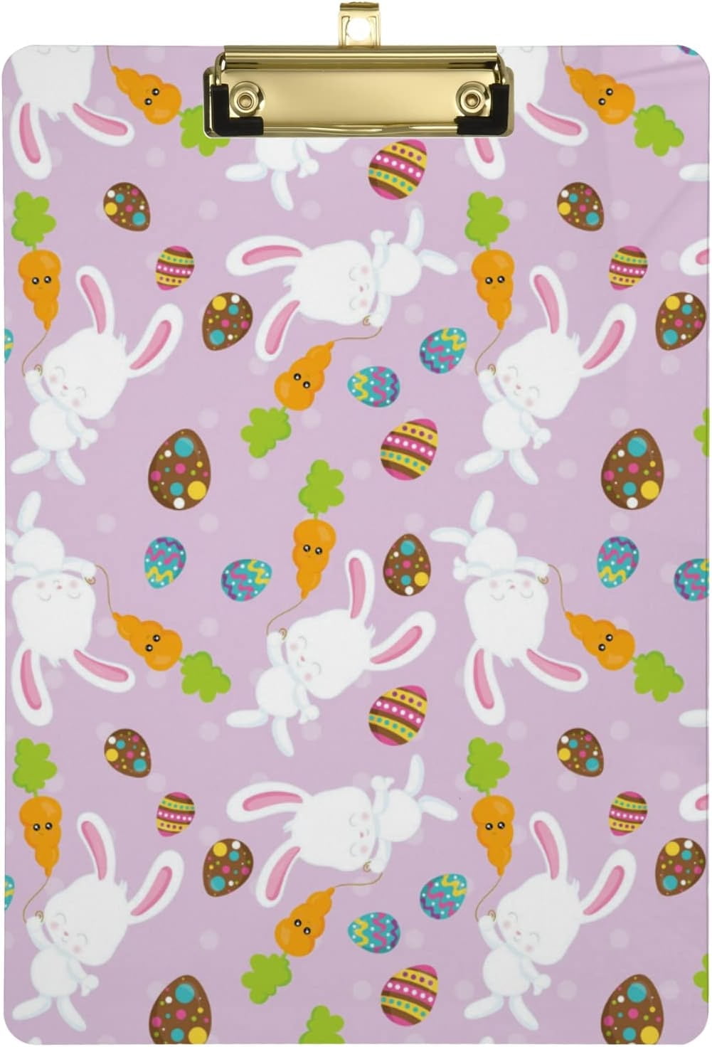 FMSHPON Easter Rabbit Eggs Bunny Clipboard Hardboard Wood Nursing Clip ...