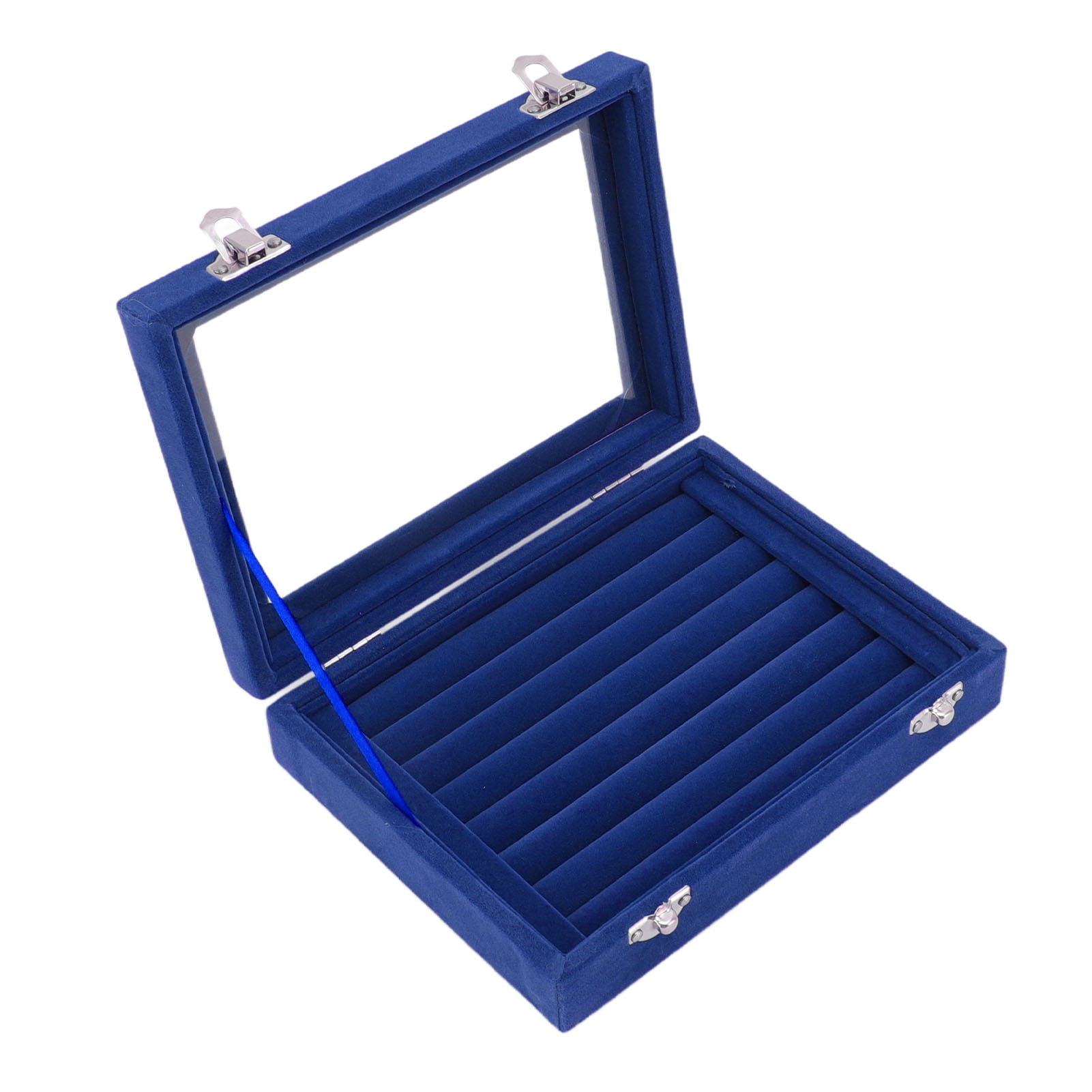 Click here for Ccdes Jewelry Tray  7 Slots Velvet Ring Jewelry Di... prices