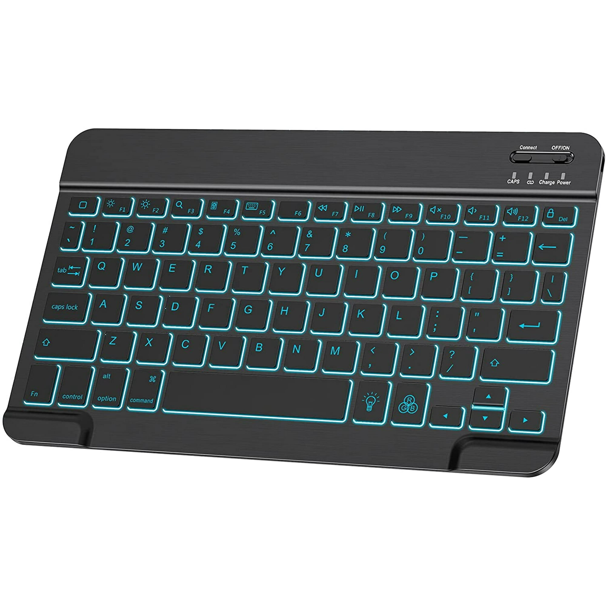 Click here for Mgfed Ultra Slim Backlit Wireless Bluetooth Keyboa... prices