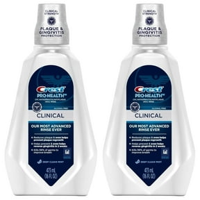 Equate Blue Mint Antiseptic Mouthwash for Bad Breath & Plaque Oral Care ...