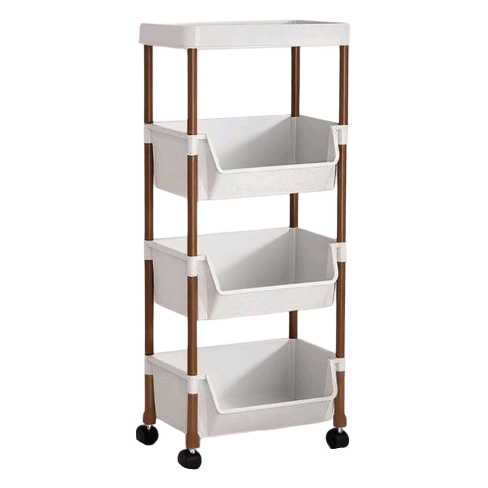 Click here for Sgeqmo M Multi Layer Storage Cart With Wheels 4-Ti... prices