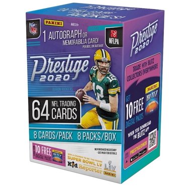 NFL Panini 2019 Contenders Football Trading Card BLASTER Box (11 Packs ...