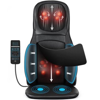 Vibrating Back Massager, Massage Chair Pad, Seat Massager Cushion with ...