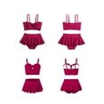 BJUTIR Girls Bathing Suits Two Piece Swimsuit With Flounce Skirt ...