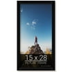17x30 Black Picture Frame for Puzzles Posters Photos or Artwork ...