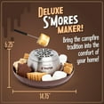 Nostalgia Deluxe Indoor Electric Smores Maker, Tabletop S'mores Making ...