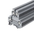 HannLk 50 Pcs UKK3 DIN Rail Double Level Dual Row Terminal Block 500V ...