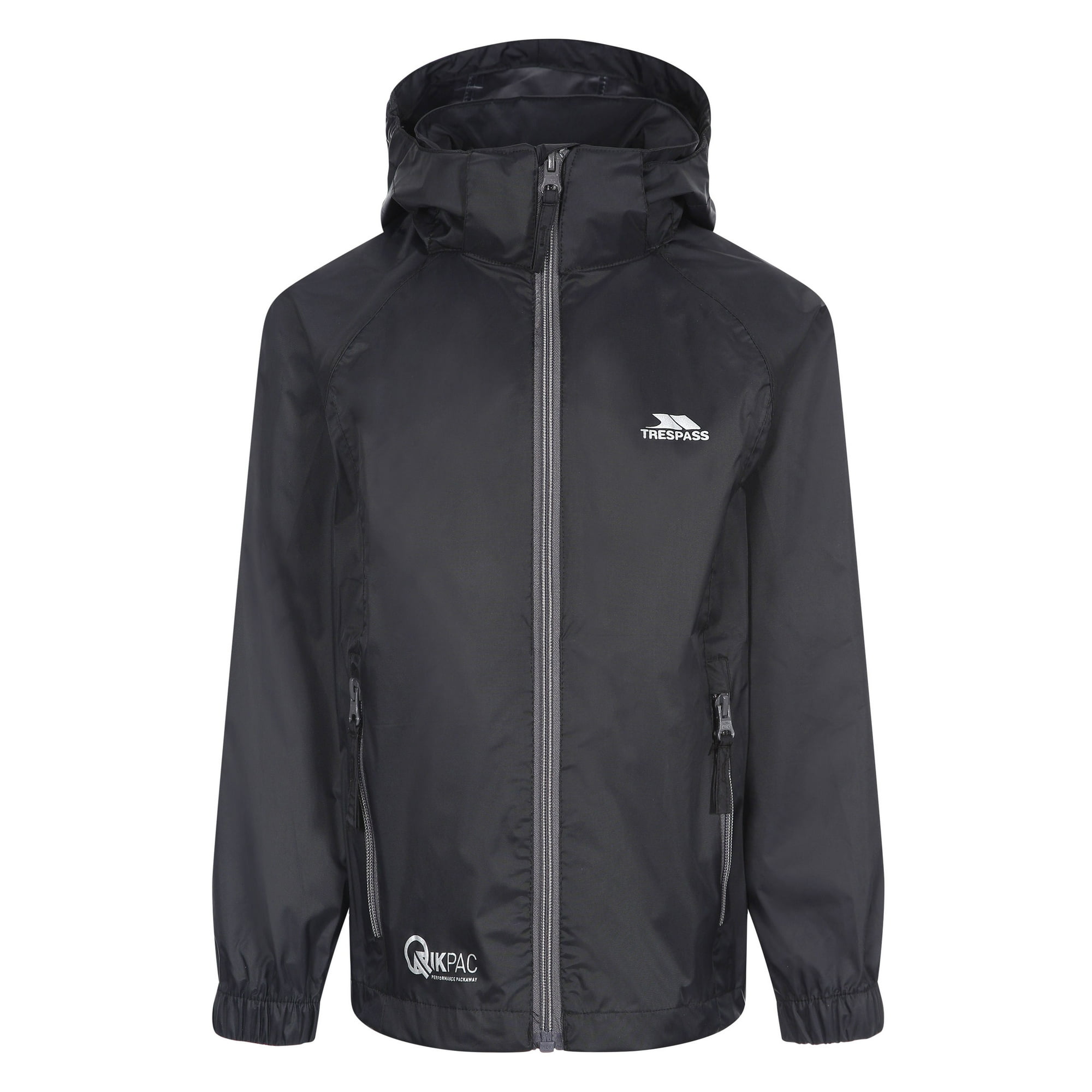Click here for Trespass Kids Waterproof Jacket Qikpac X - Wind Re... prices