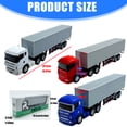 Detailed Die Cast Metal Container Truck Model 20.5CM Realistic Vehicle ...