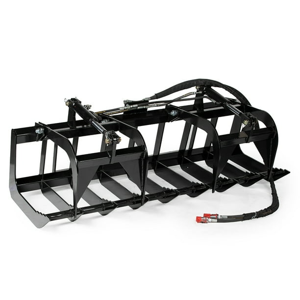 Titan Attachments 72in Economy Skid Steer Root Grapple Bucket ...