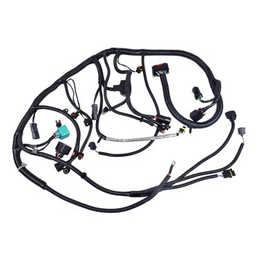 Speedway Motors 12-Circuit Vintage Cloth Covered Wiring Harness ...