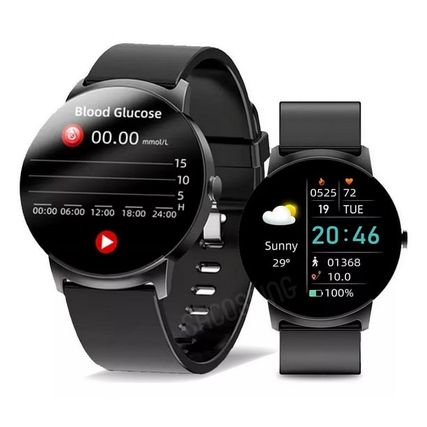 Reloj Inteligente Para Hombre Con Glucosa Y Presión Arterial | Bodega ...