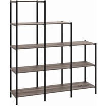 Closetmaid 10000-02425 5 Tier 46"W X 52"H Steel Framed Decor Display ...