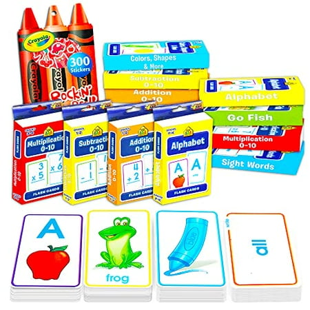 Super ensemble de cartes flash de zone scolaire pour les tout-petits ...