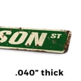 JAMESON Vintage Style Rustic Street Sign – (2 Pack) Childrens Name Room ...