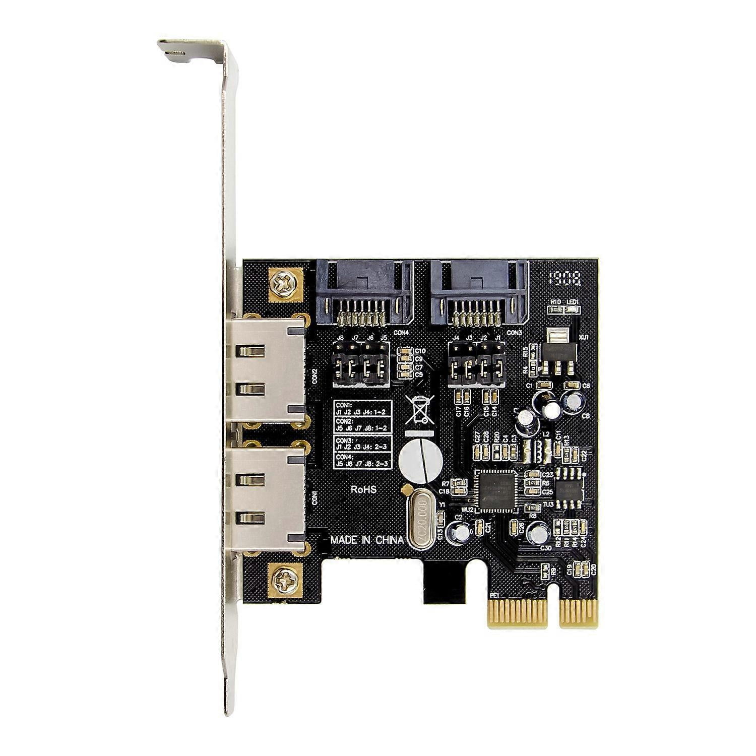 PCIE ESATA SATA III Expansion Card PCI-E to SATA3.0 6Gb/S PCI-E Express ...