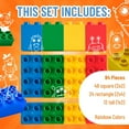 Strictly Briks - Big Briks Toy Set - 84 Pieces in Blue, Green, Red ...