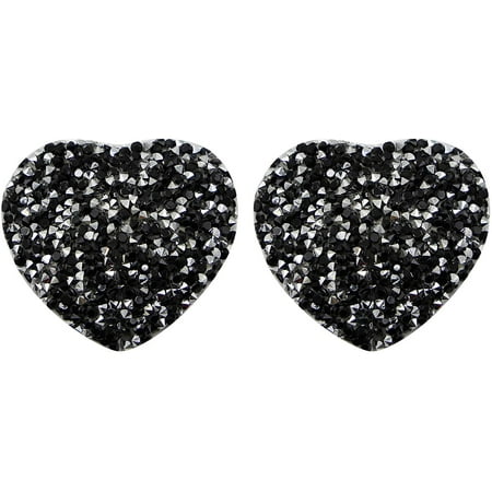 Shiny Rhinestone Pasties Bra Sexy Breast Petals Adhesive Nipple Cover ...