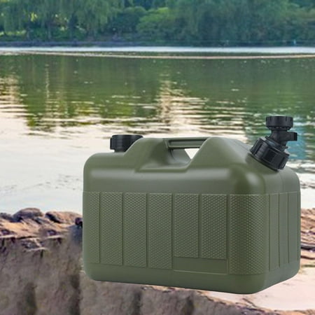Outdoor Water Storage Tank, with Faucet Lightweight Canister Bucket ...