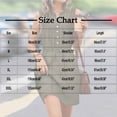 Qulqfy Wedding Guest Dresses for Women Dressy Solid Mini Sleeveless ...