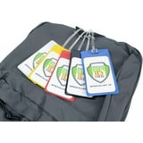 25 Pack - Backpack ID Luggage Tags for Student Identification Cards ...