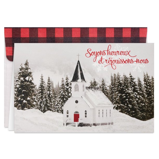 DaySpring Little White Church in the Woods French-Language Boxed ...