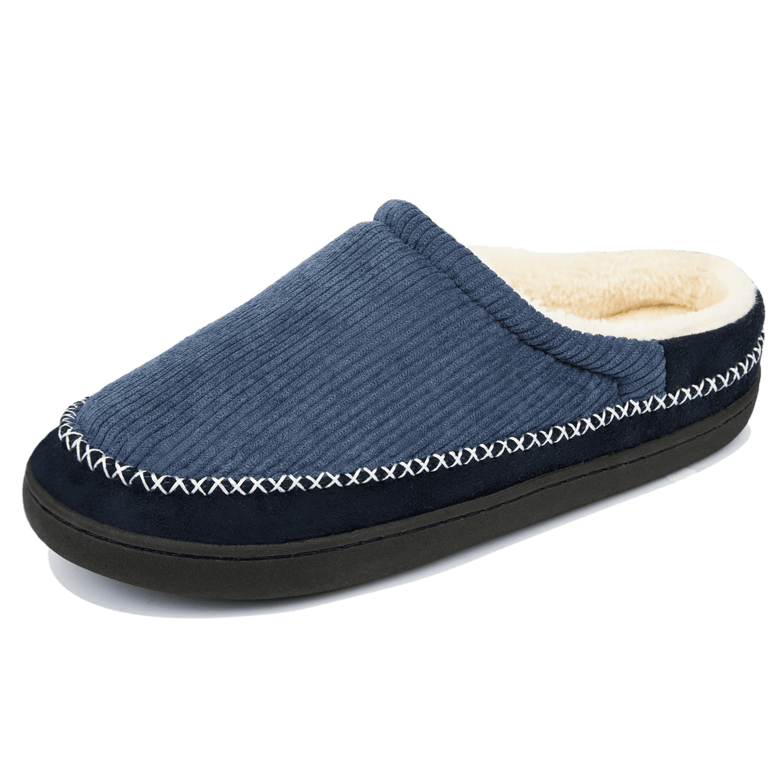 NeedBo Men's Slippers Memory Foam House Slippers for Men Indoor Outdoor ...