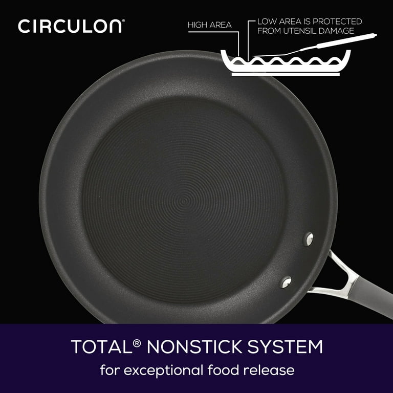 Circulon Radiance Deep Hard Anodized Nonstick Frying Pan , 46% OFF