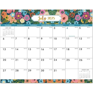 Dowling Magnets Large Dry-Erase Monthly and Yearly Magnetic Calendar ...