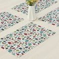 RAY STAR Set of 4 Vinyl Placemats 12x18in Heat Resistant Waterproof ...