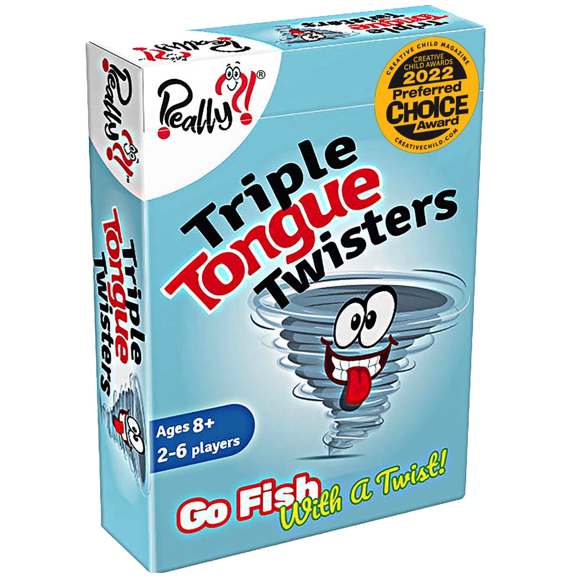 Really?! Triple Tongue Twisters - Go Fish With A Twist, Hilarious ...