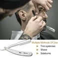 Gealach Professional Beard Shaper, 1pc Set, Includes Straight Edge ...