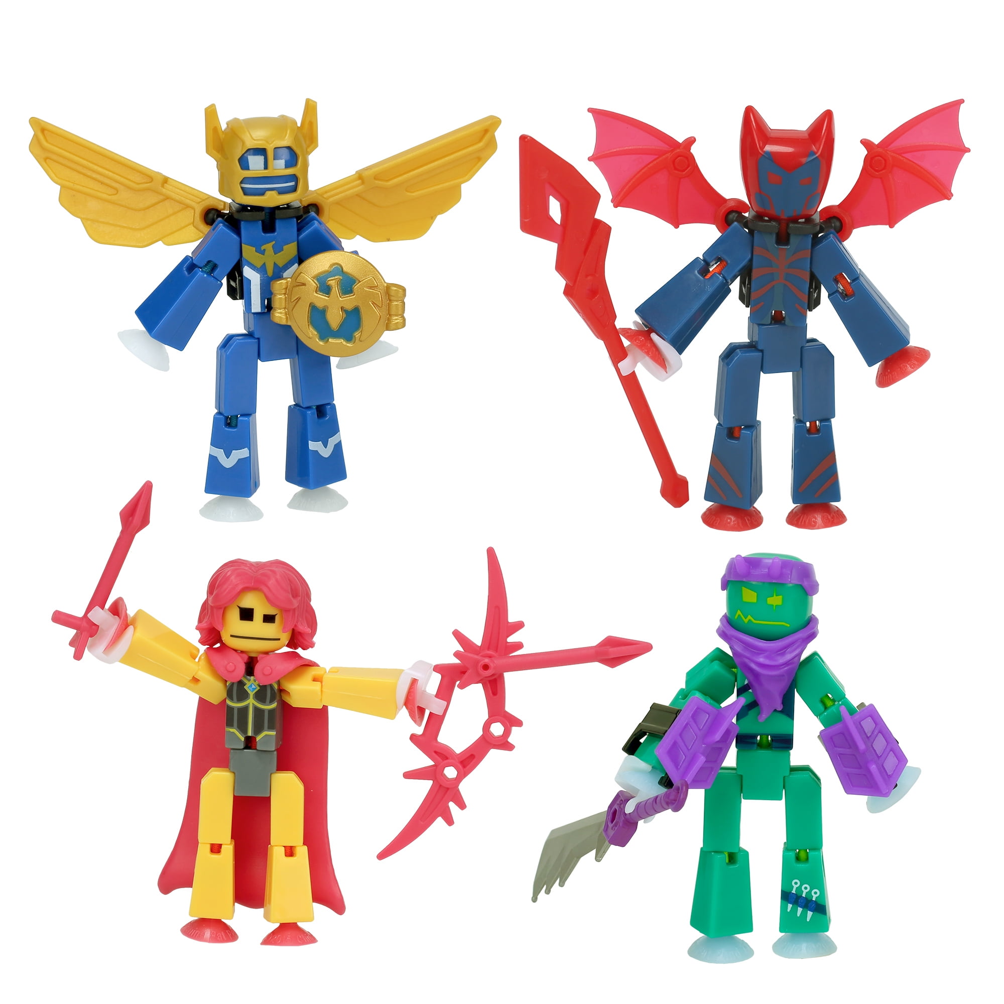 Zing Stikbot Legendz STEM Action Figure Toys, Collectible Action ...