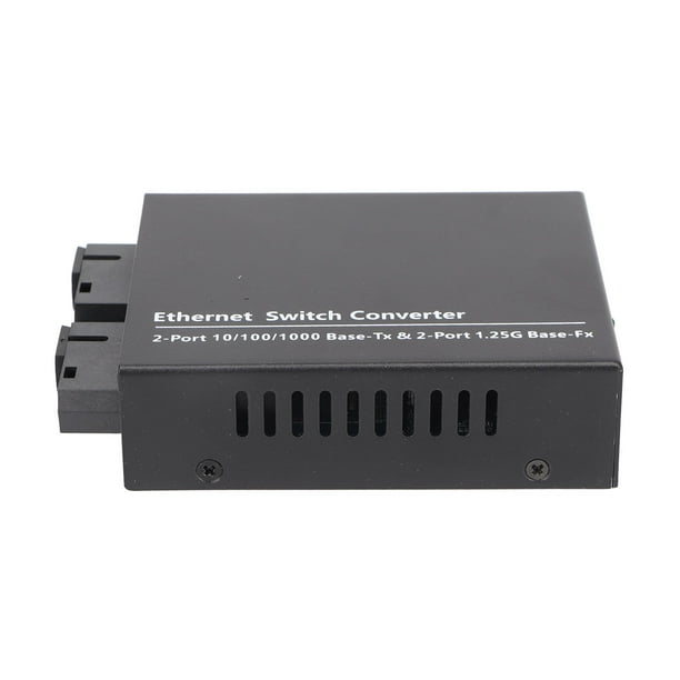 Gigabit Ethernet Single Mode Fiber Media Converter, Extend Up To 20km ...
