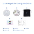 GAN Megaminx M, Magnetic 3x3 Rubiks Speed Cube, Stickerless Puzzle Game ...