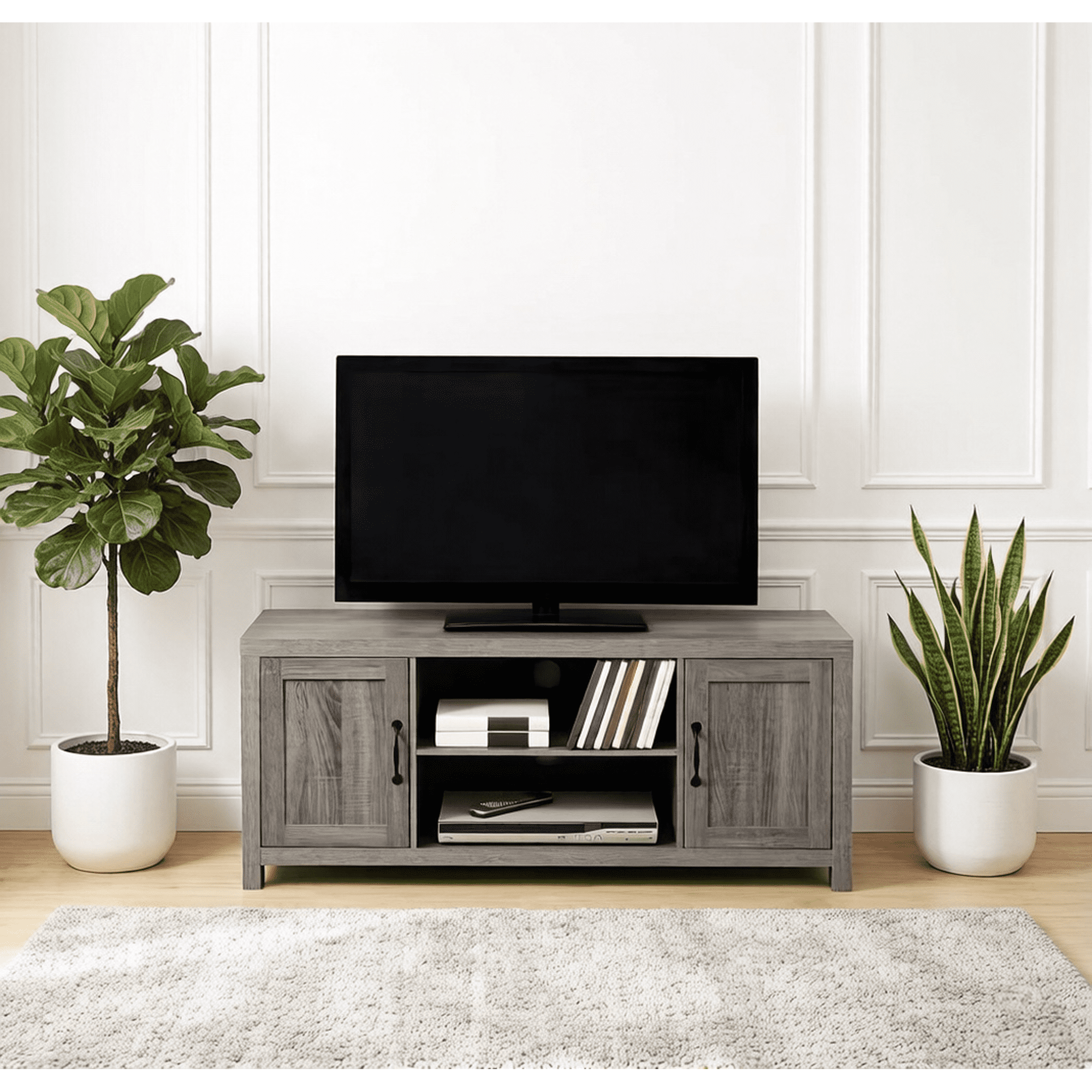 Hometrends Farmhouse Tv Stand