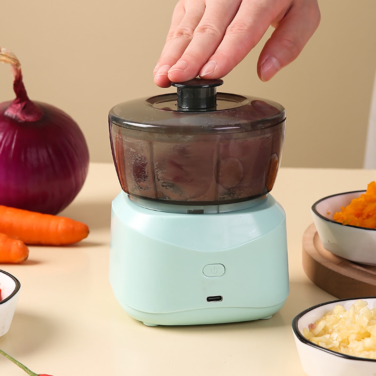 Ganfancp Stirrers Electric, Mixer, Meat Grinder Household Small ...