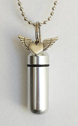 ENGRAVED Set of 3 Winged Hearts - Anointing Oil or Holy Water Holders ...