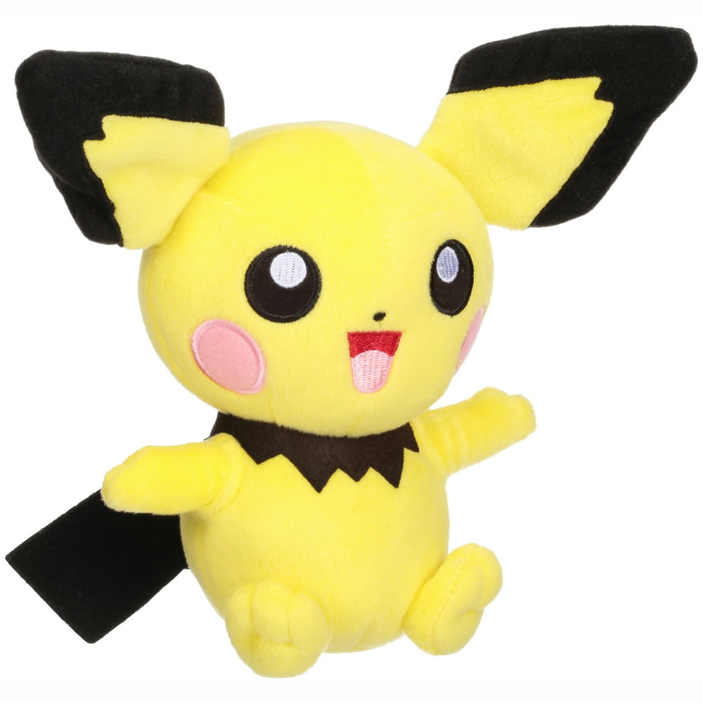 Tomy Pokemon Pichu Stuffed Doll - Walmart.com - Walmart.com
