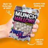 Munch Mallows Tooty Frooty Candy - Bite-Sized Novelty Fruity Candies ...