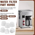 Osfvolr 6PCS WGCM350 Coffee Maker Water Filter Pod Replacement for Wolf ...