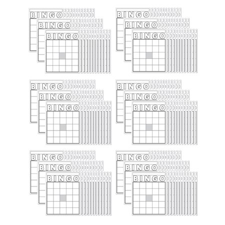 Bingo Cards, White, 36 Per Pack, 6 Packs - Walmart.ca