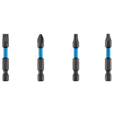 HART 31-Piece Impact Driver Bit Set with Protective Storage Case ...